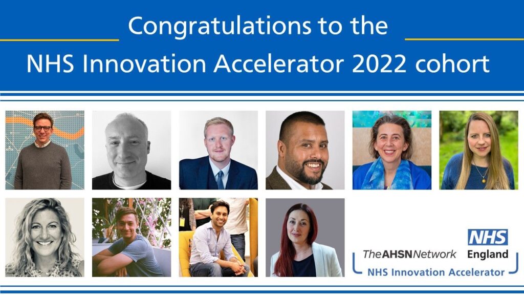 CEO and Co-Founder selected to join the NHS Innovation Accelerator 2022 ...